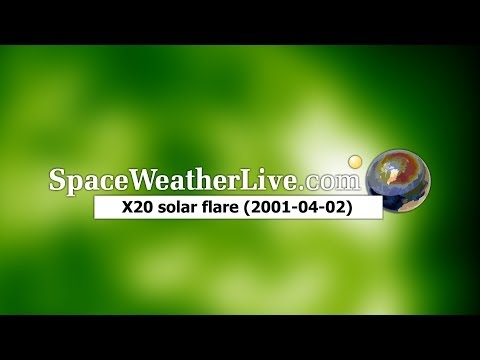 X20 solar flare from Active Region 9393 (2001-04-02)