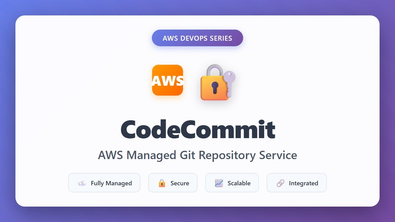 AWS CodeCommit Tutorial: Learn Git Repository Service for Beginners | AWS DevOps Series