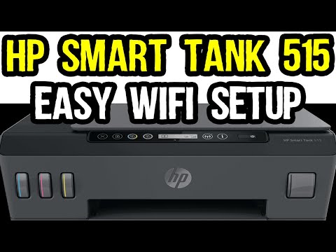 Hp Smart Tank 515 Wireless Setup and Network Settings Tutorial