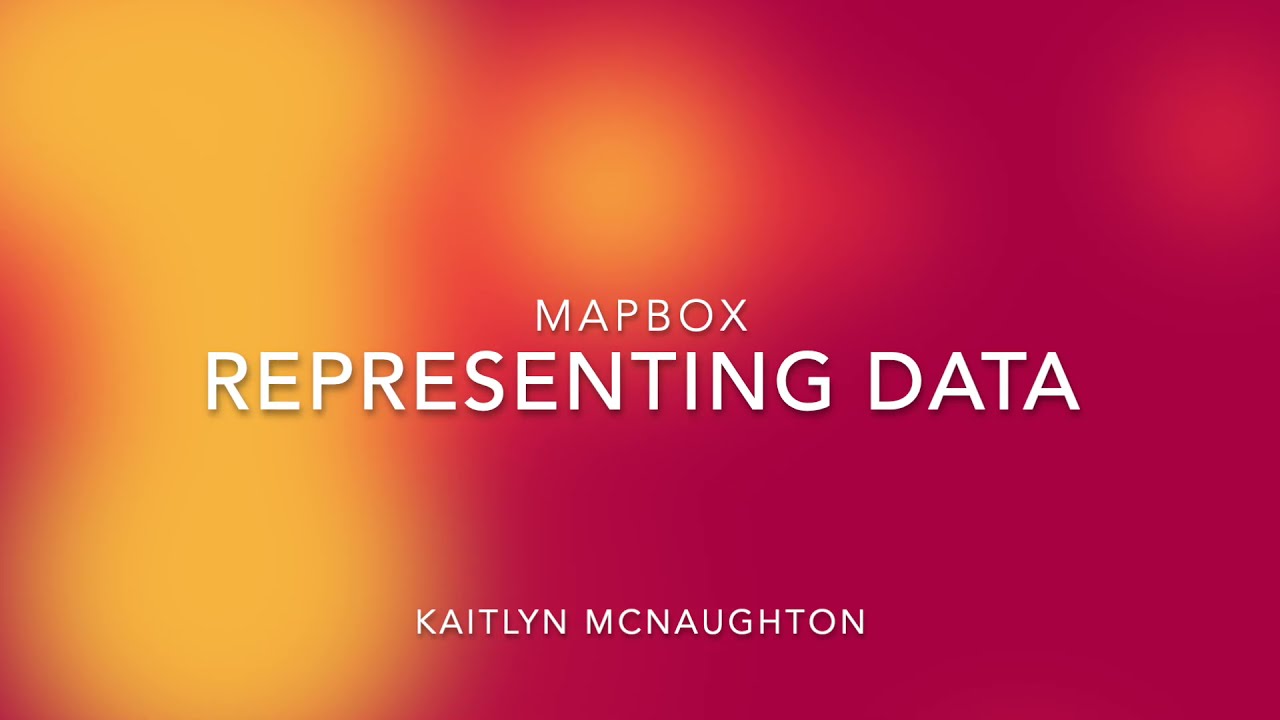Representing Data on Mapbox Tutorial