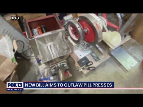 Bill to make ownership of pill presses illegal in Washington heads to Governor's desk