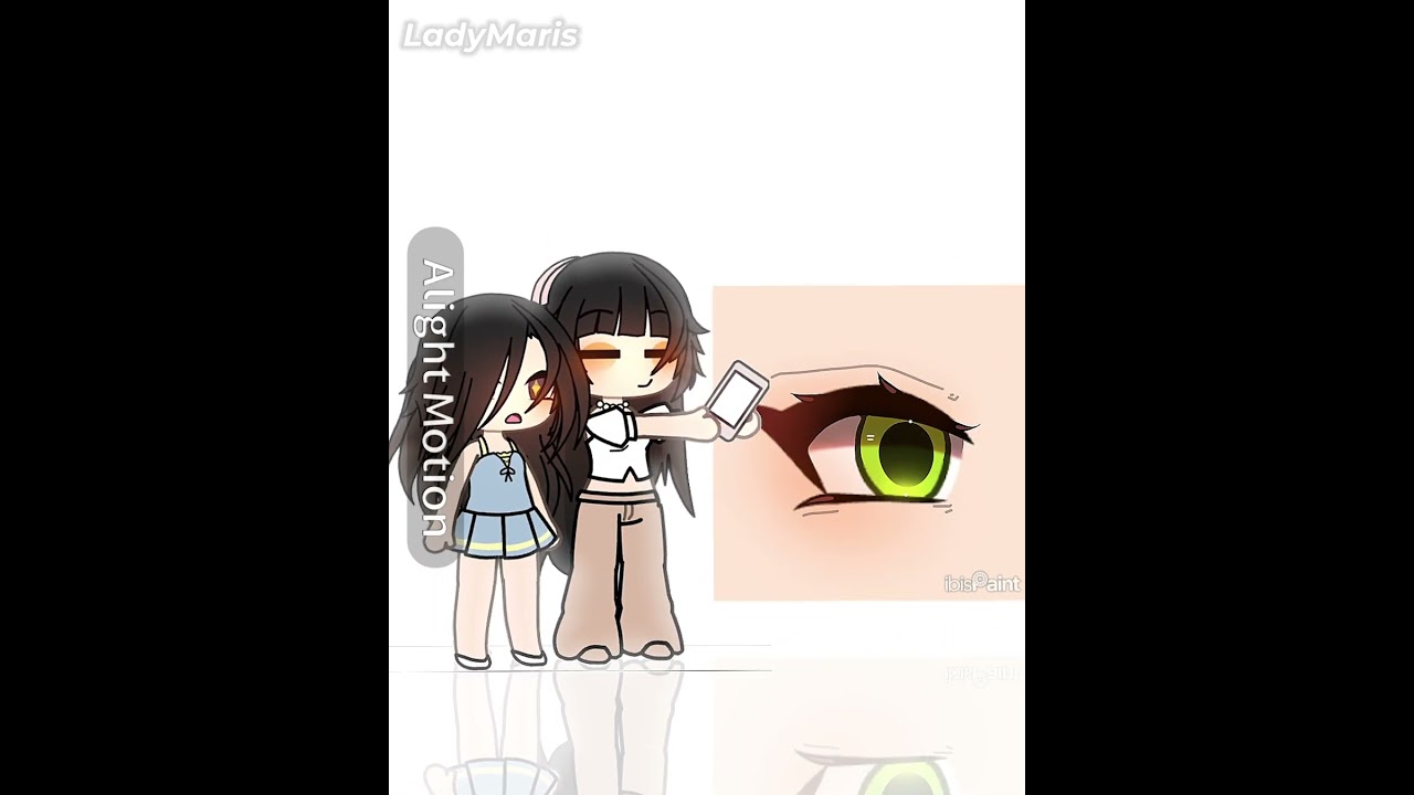 Eye drawing 2024 vs Eye drawing 2020 #gacha #trending #trend #gachameme #gachalife #gachaedit
