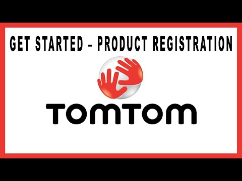 TomTom GPS Registration Device