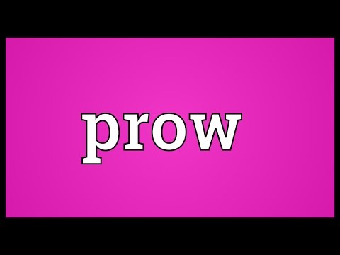 Prow Meaning