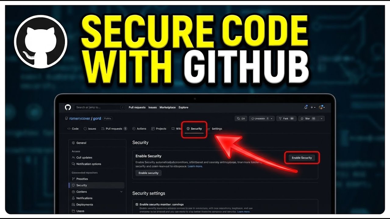 How to Secure Your Code with GitHub - Beginner Guide
