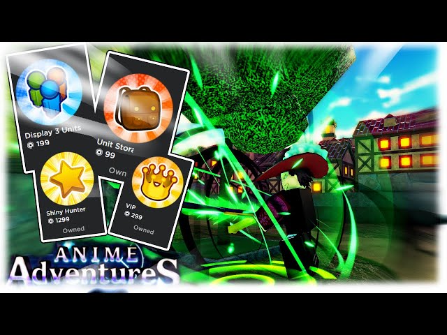 Roblox Anime Adventures: Official links and gamepasses