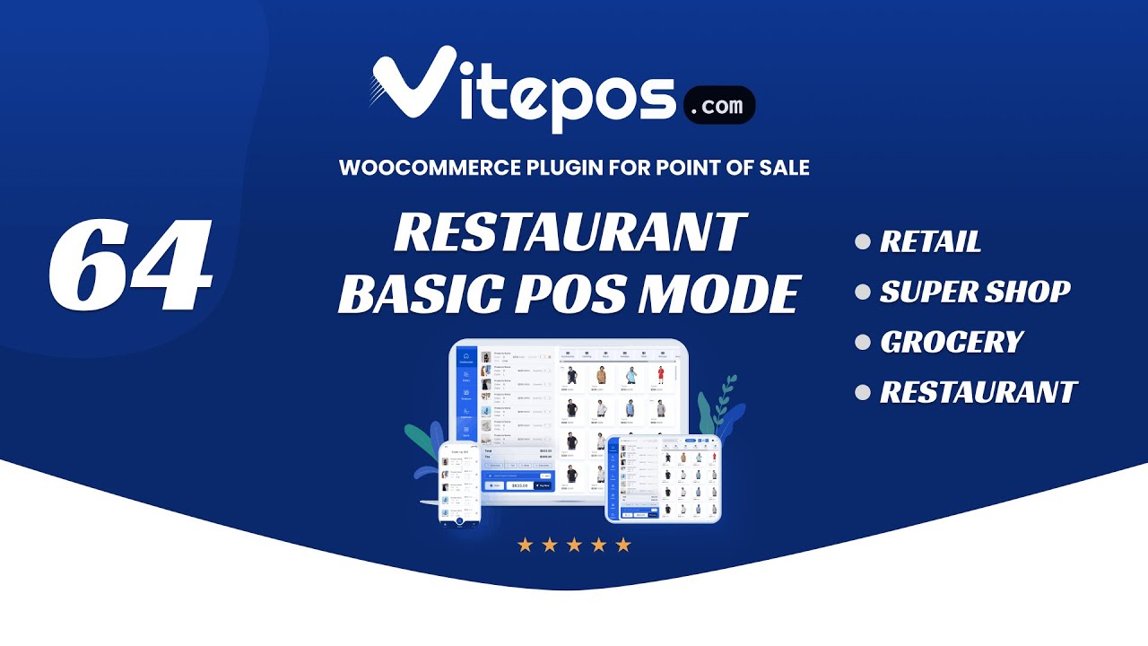 Restaurant Basic Mode - Vitepos