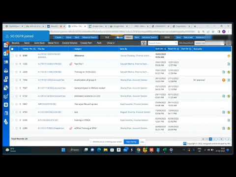 E Office New Version full Tutorial on New e office features and options