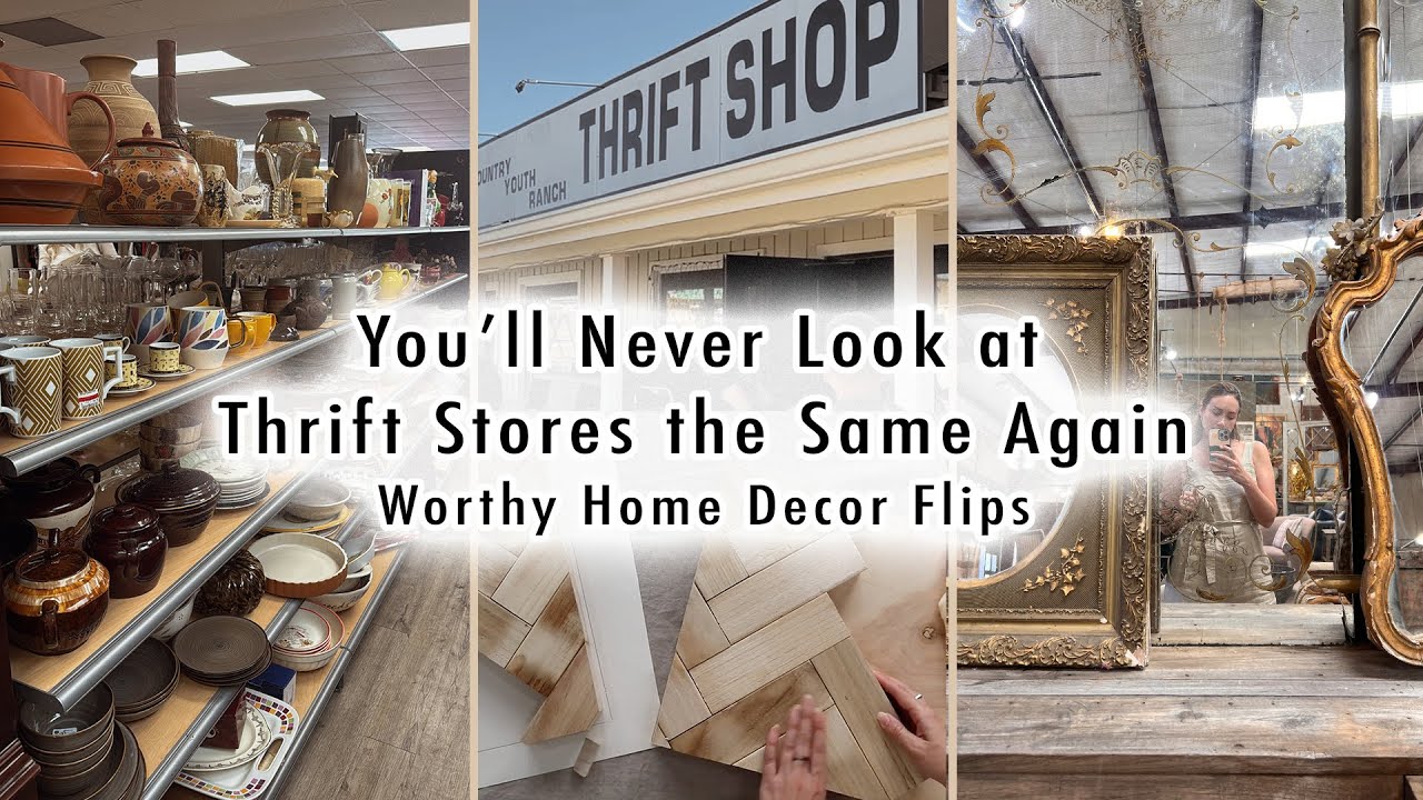 You’ll Never Look at Thrift Stores the Same Again *Worthy Home Decor Flips* | XO MaCenna