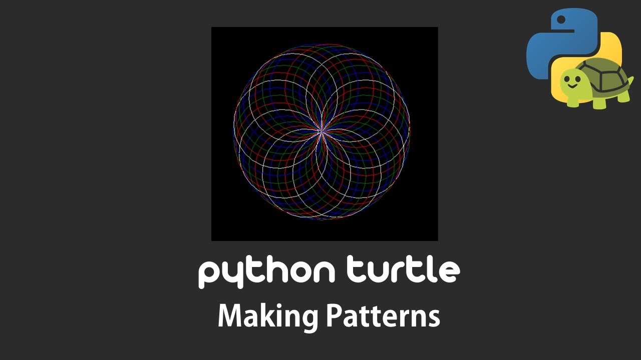 Making Patterns - Turtle Python