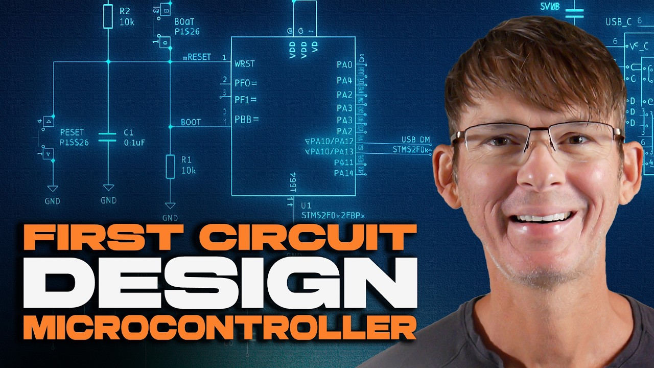 Design your first microcontroller circuit in 10 minutes