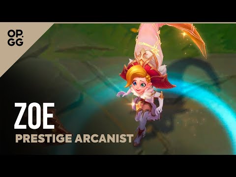 Prestige Arcanist Zoe skins