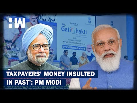 ‘Taxpayers’ money insulted in past’: PM Modi | Gati Shakti National Plan | UPA | Congress | BJP