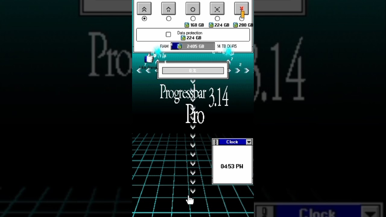 ProgressBar 95 edit I made for my TapTap page (link in comments and description)