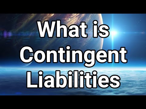 What is Contingent Liabilities. Urdu/ English
