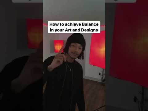 How to Achieve Balance in your Art and Designs.