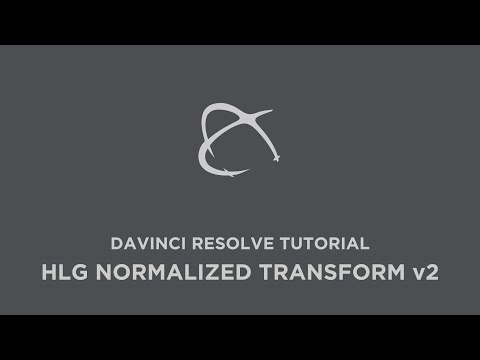 HLG Normalized Transform 2.0 released – xtremestuff
