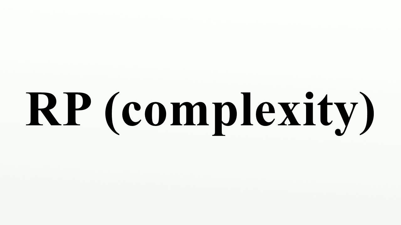 RP (complexity)