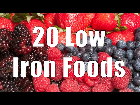 20 Low Iron Foods (700 Calorie Meals, DiTuro Productions, LLC)