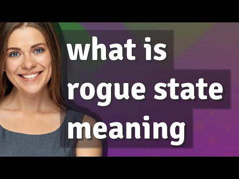 Rogue state | meaning of Rogue state