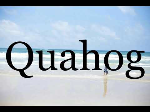 How To Pronounce Quahog๐๐๐๐๐๐Pronunciation Of Quahog