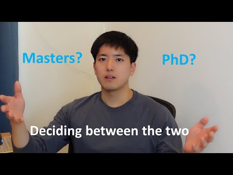 Should you apply for a Masters or PhD? Questions to ask yourself | Grad School Advice
