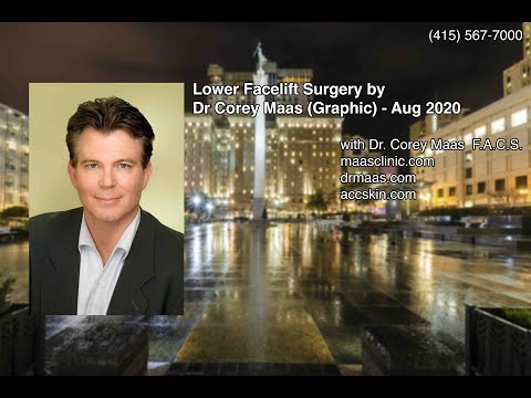 GRAPHIC: Lower Facelift Surgery by Dr. Corey Maas