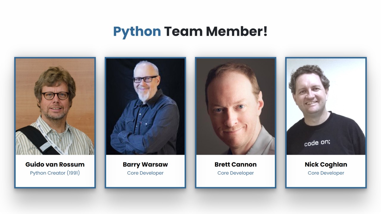 Python Team Member with HTML CSS Bootstrap | HTML CSS Bootstrap Python Team Member @raselcoder