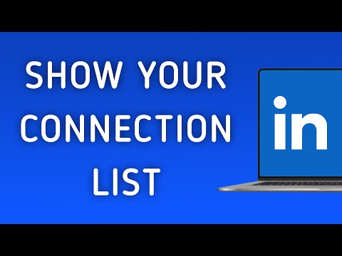 How To Show Your LinkedIn Connection List On PC (New Update)