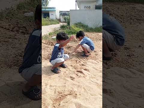 Kids games###sand game##isuka chinna pillalu #lohansh&vedansh youtube channel