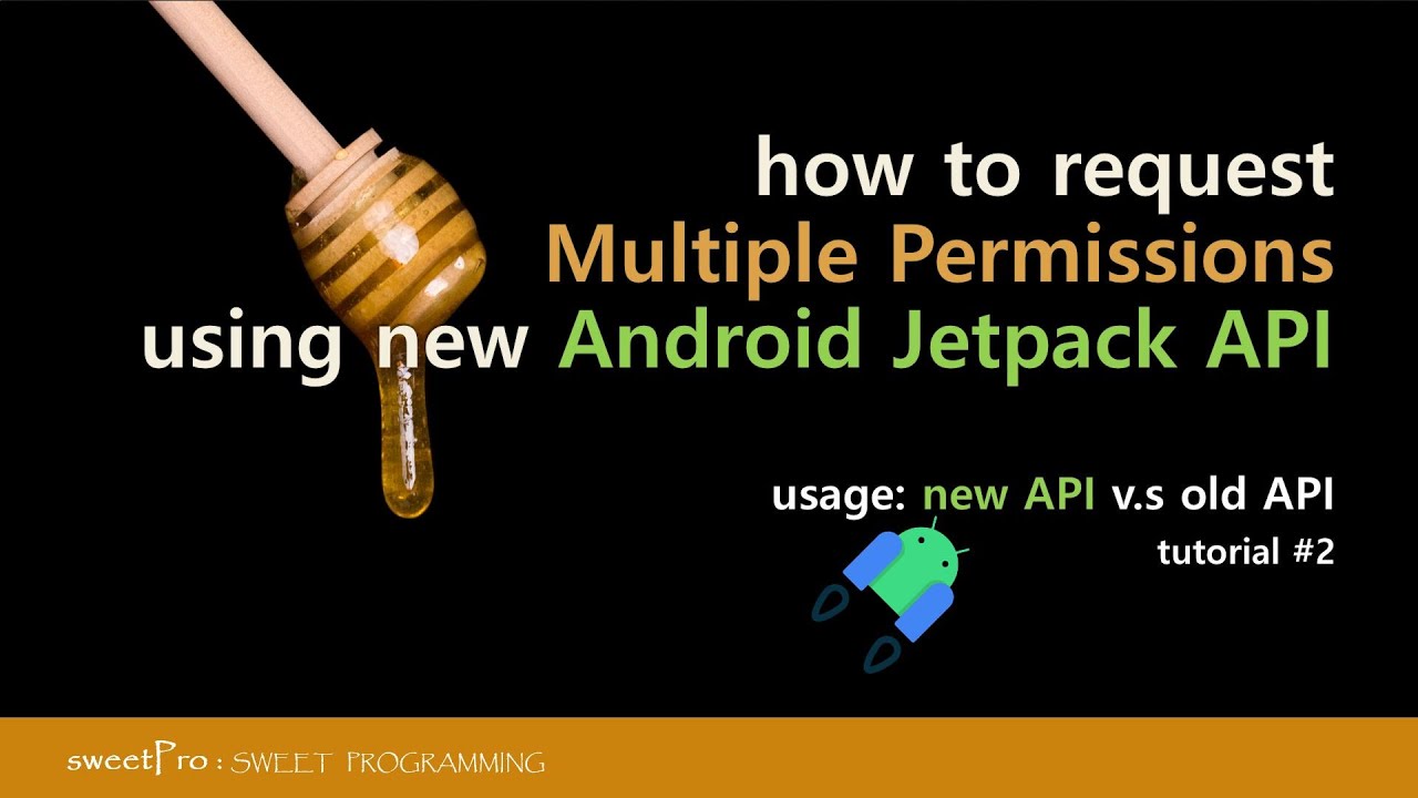 how to request runtime permissions with Android Jetpack