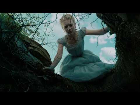Alice In Wonderland Clip Alice Falls Into a Rabbit Hole 2010 HD