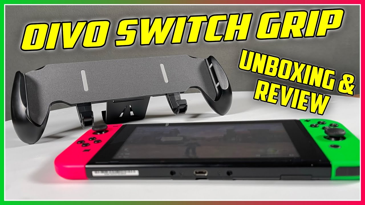 BEST BUDGET NINTENDO SWITCH GRIP ON AMAZON - OIVO Switch Grip - Tech Tuesday