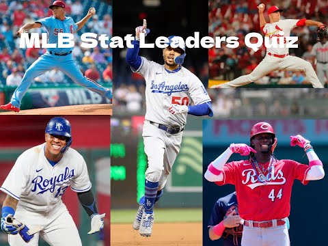MLB Stat Leaders Quiz For The 1st Month of The Season!!!