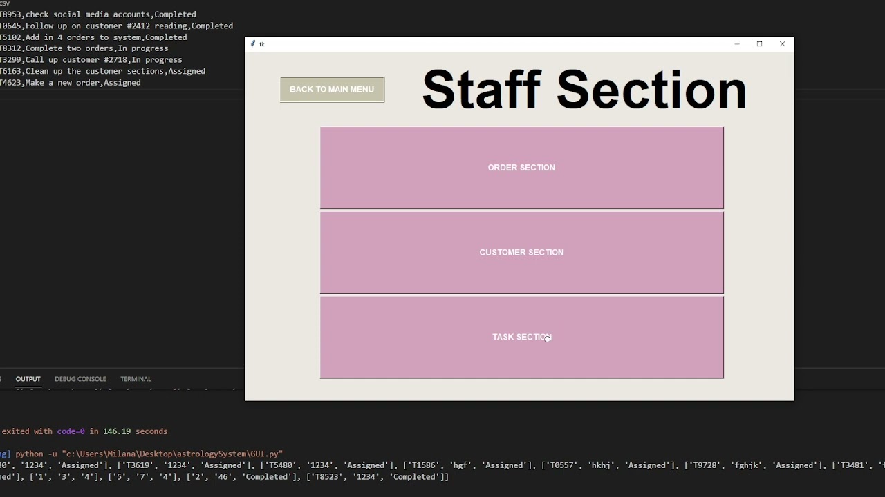 GitHub - m1lanaz/python-system: 🖱️ A system for handling users and orders
