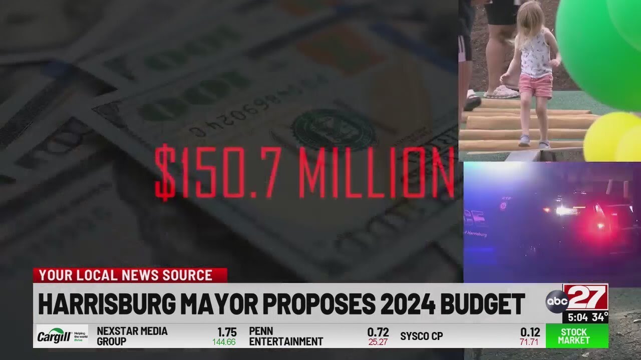 Harrisburg Mayor Proposes 2024 Budget