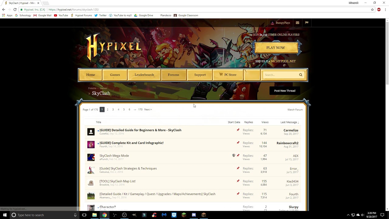 How to Increase your Hypixel Forums Message Count Quickly and Efficiently!
