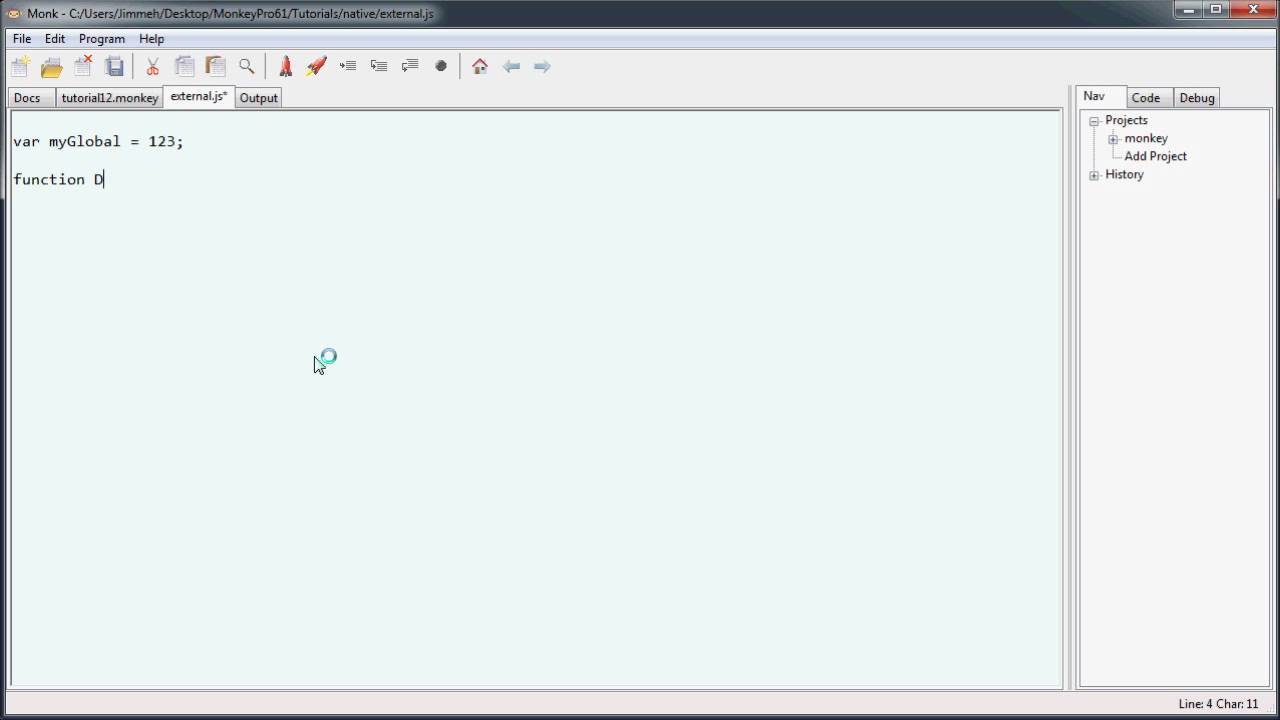 Advanced Programming in Monkey - 12 External Declarations