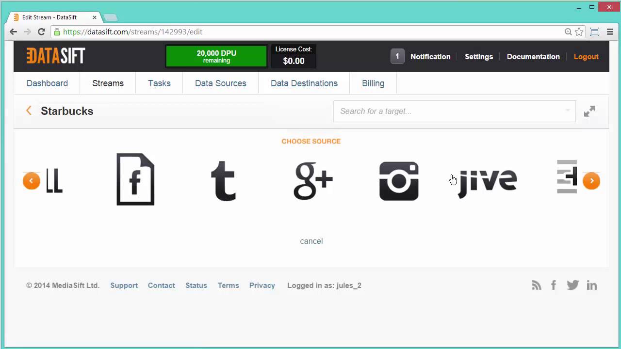 Quick Start using Query Builder