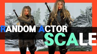 Random Actor Scale I Differentiated Scale SKSE Plugin I No ESP at ...