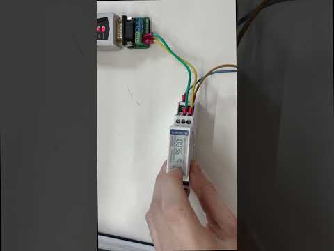 Smart Process - Scrolling through the Eastron SDM120CT-MOD-MID
