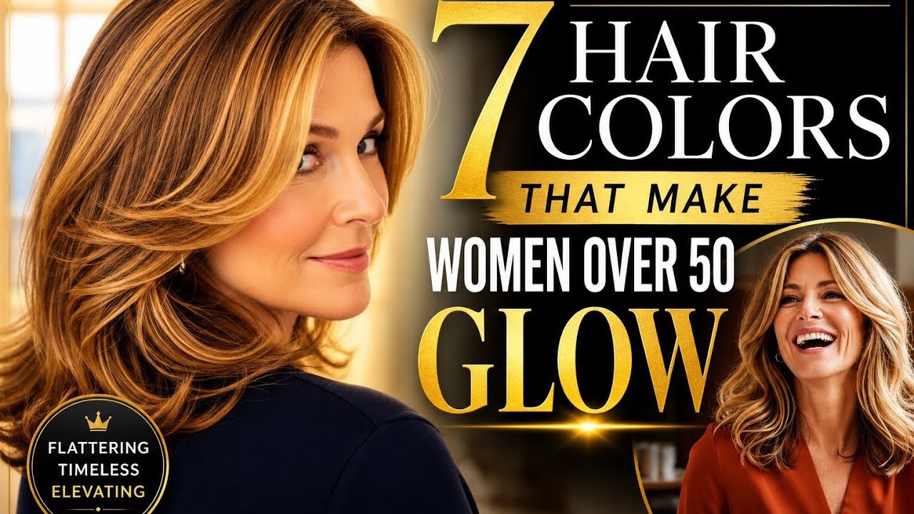 7 Hair Colors That Make Women Over 50 Glow