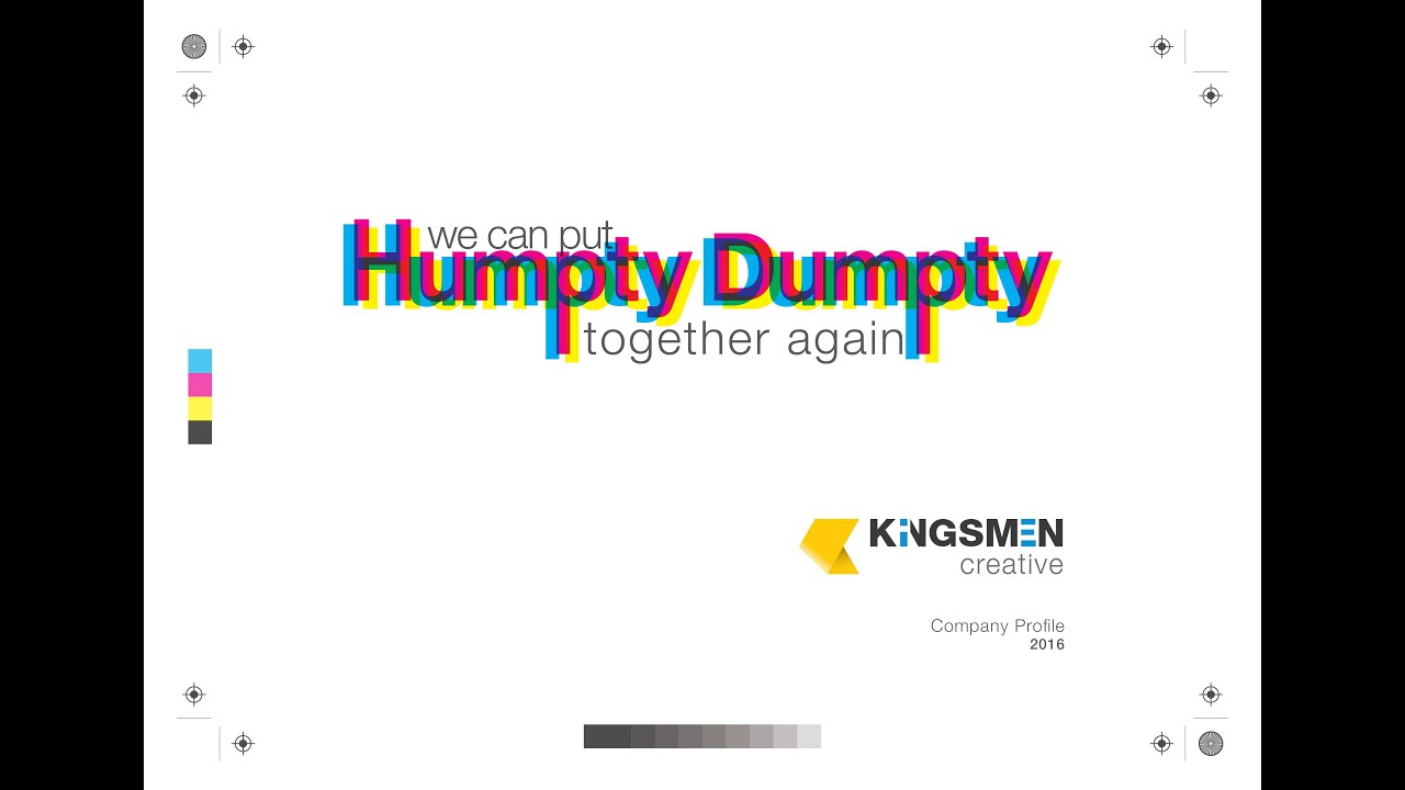 Kingsmen Creative Promo Video