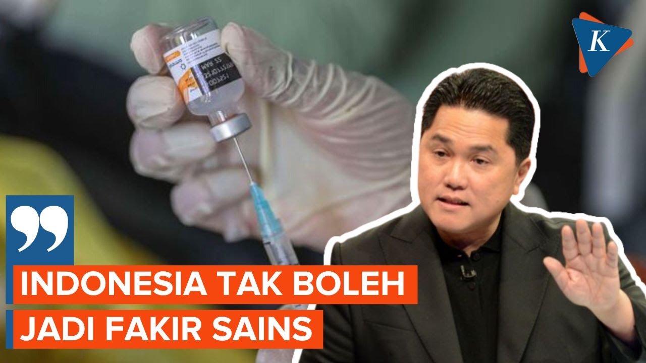 Erick Thohir Sebut Vaksin Covid-19 BUMN Siap Diproduksi Massal