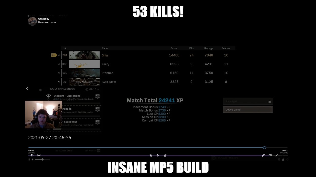 Best Mp5 Build 53 Kills!(Hip-fire OP)