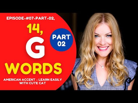 Words that Start with Letter G for Kids | G Starting Words