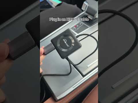 In-Car Entertainment Upgrade: HDMI input and wireless CarPlay!