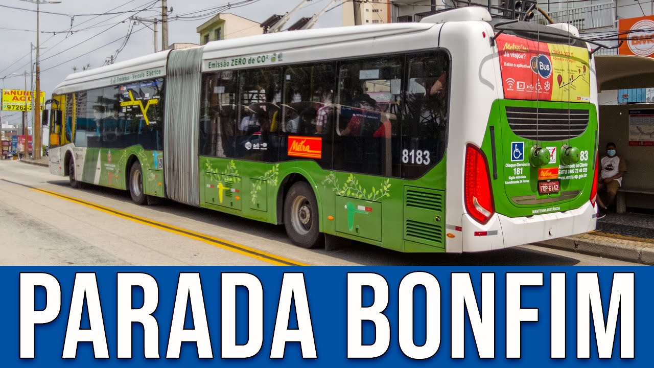 Parada Bonfim (Rua Oratório) - Movimentação de Ônibus #574