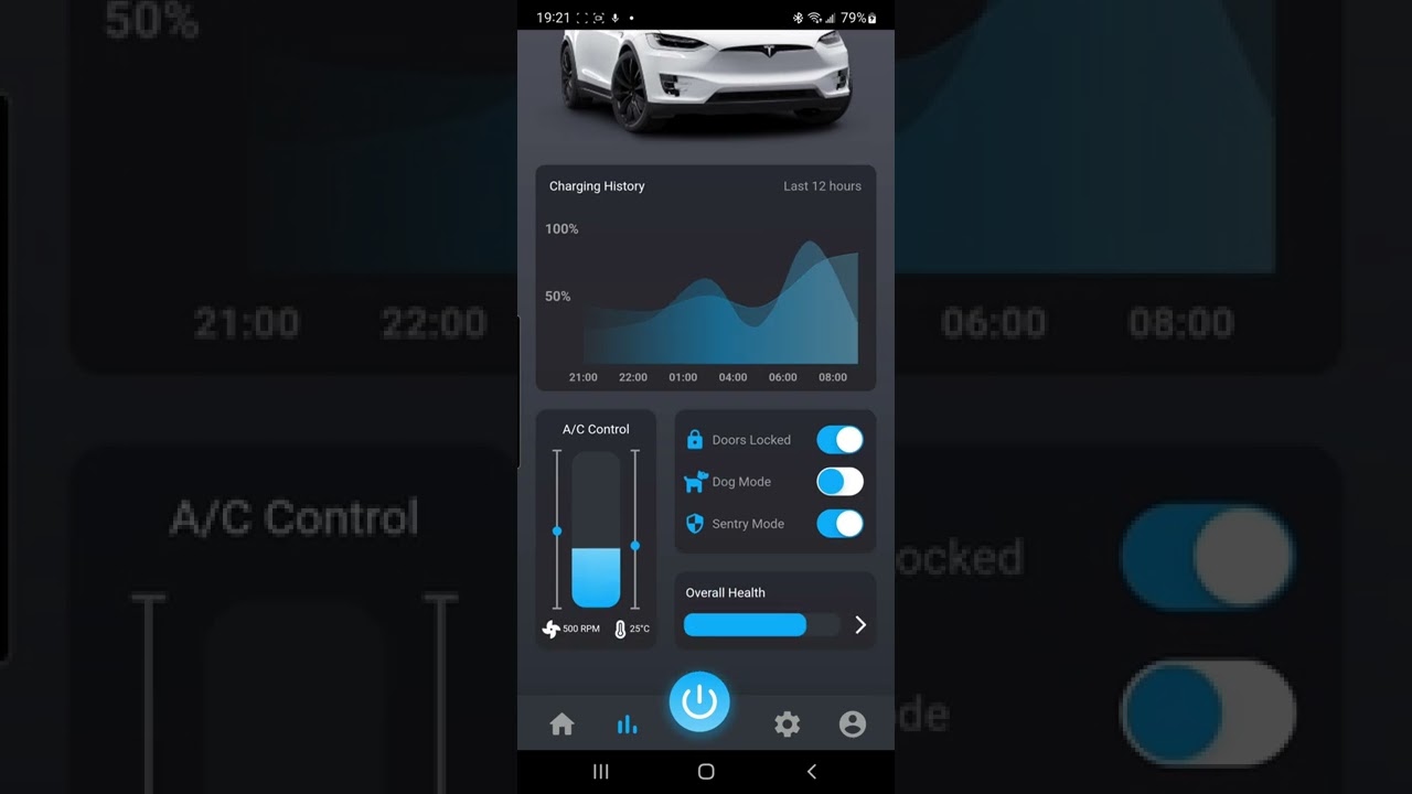 Tesla Concept Car - Flutter UI Demo (iOS/Android App Demo)