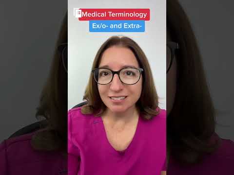 Ex/o-, Extra-: Medical Terminology SHORT | @LevelUpRN